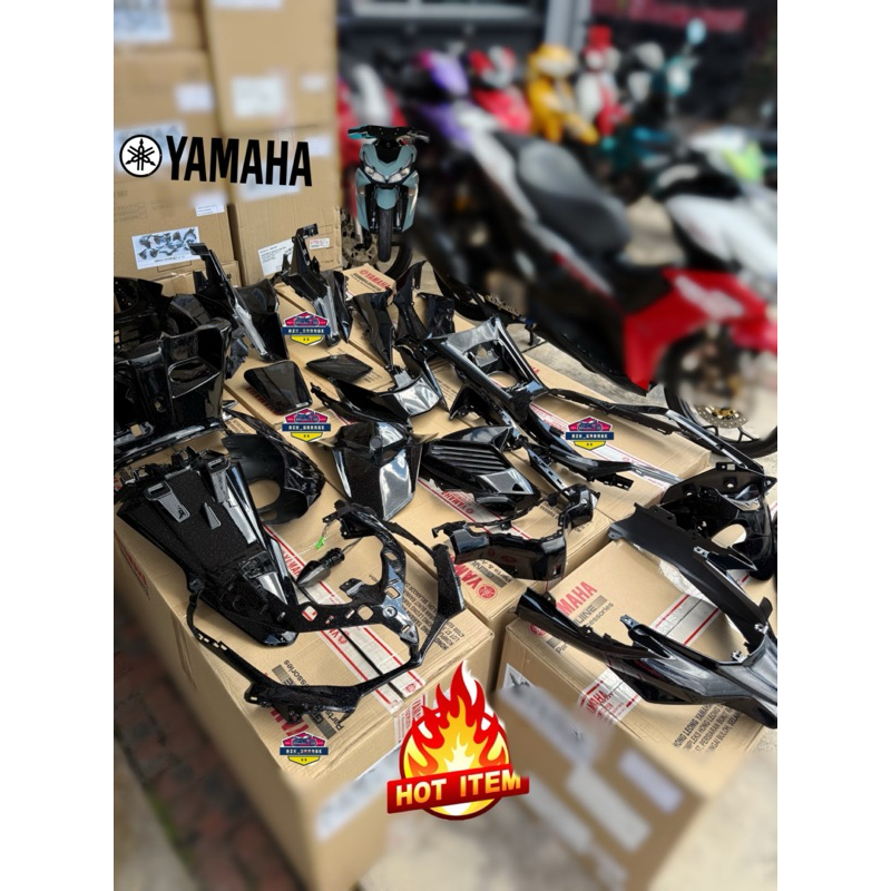 INNER NVX155 V2 NVX 155 INNER HITAM DIAMOND AEROX COVER INNER SET PART ...