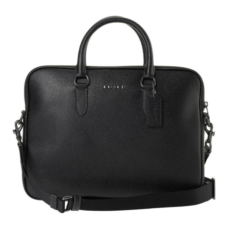 COACH OUTLET COACH Liam Compact Brief - Black | Shopee Malaysia