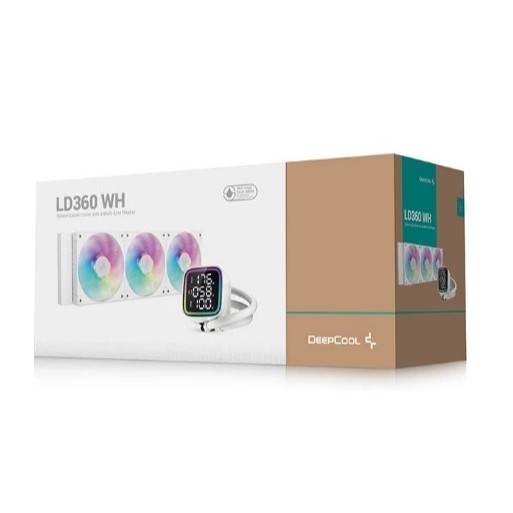 DEEPCOOL LD360 ARGB | AIO Water Cooling (Black / White) | Shopee Malaysia