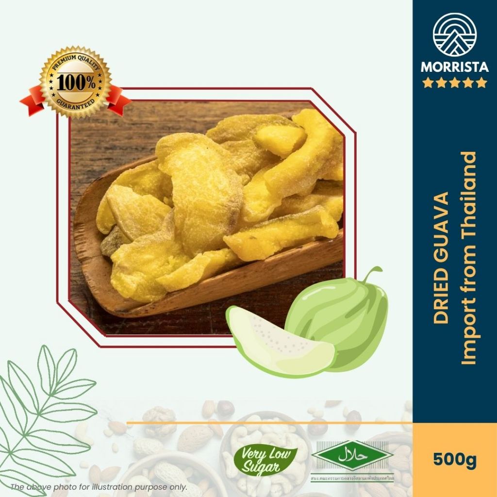 Thai Dried Guava 500g Low Sugar Dried Guava Slice Thailand GradeAAA ...