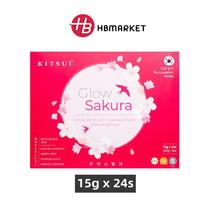 KITSUI Glow Sakura 24 sachets x 15g EXP05/2027 | Shopee Malaysia