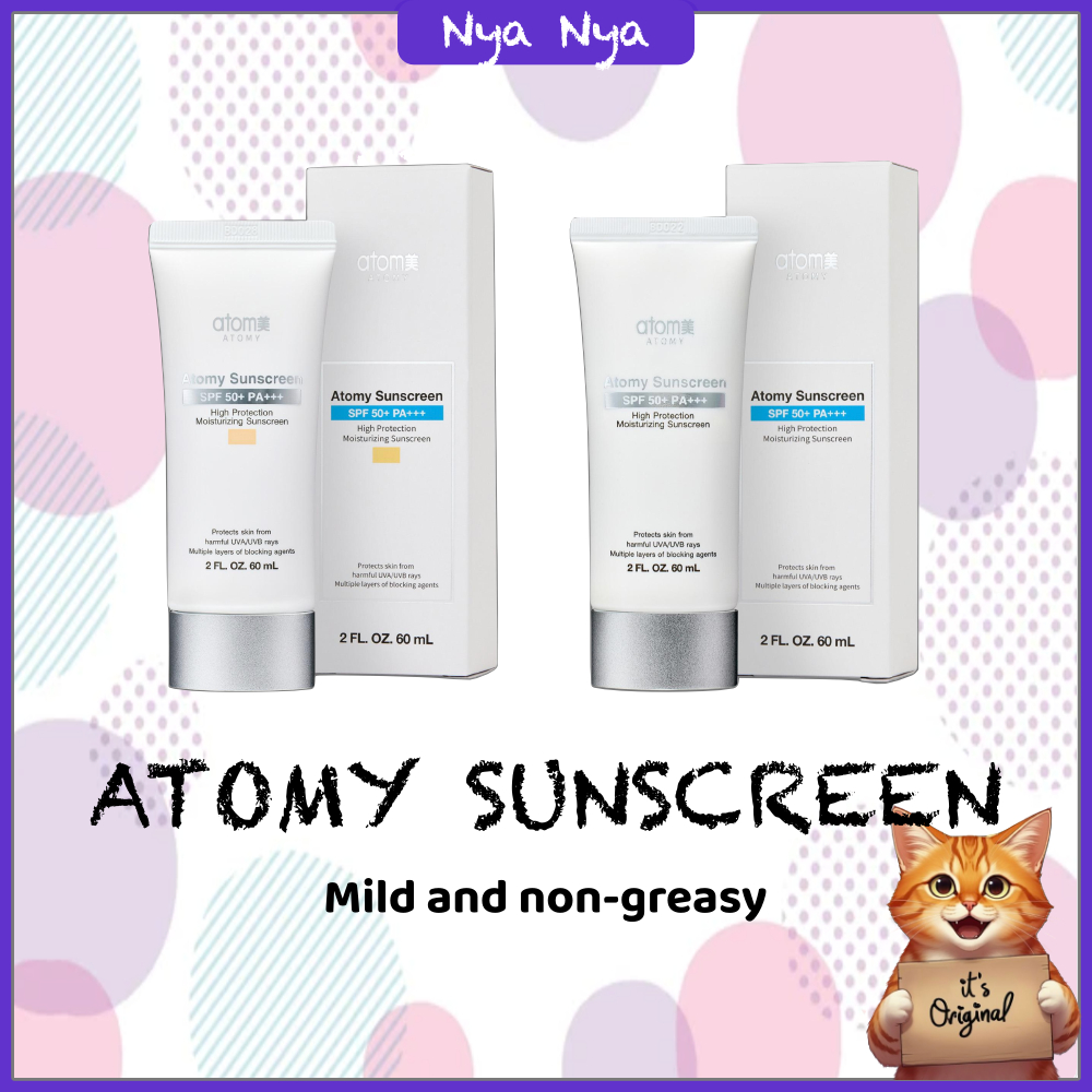 ** ATOMY SUNSCREEN BEIGE / WHITE ** gentle and non-greasy sunscreen ...
