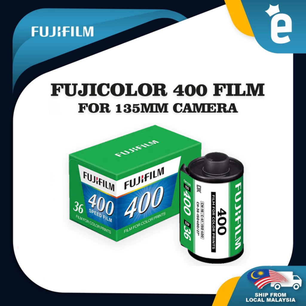 Fujifilm Fujicolor 400 Colour Film (35mm Roll Film/36 Exposure) Superia XTRA 400 X-TRA 400 ...
