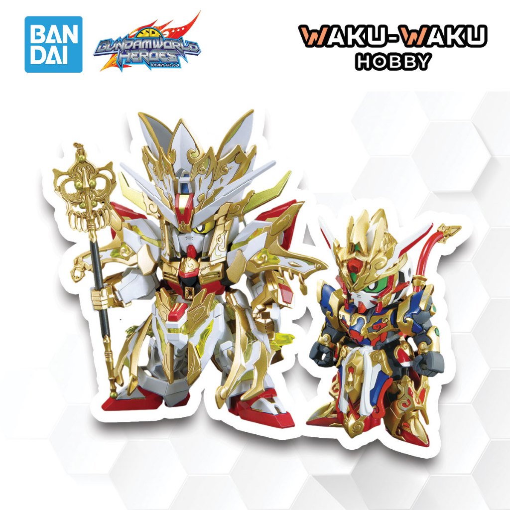 BANDAI SDWH 33 Sanzang Strike Freedom + WuKong Impulse Childhood Ver SD Gundam World Heroes ...