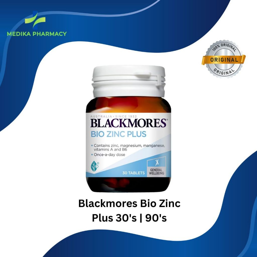 Blackmores Bio Zinc Plus 30's | 90's | Shopee Malaysia