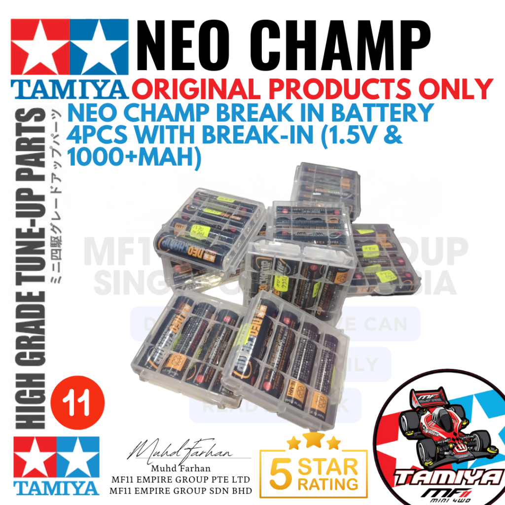 Break In Neo Champ Battery (4PCS) | Shopee Malaysia