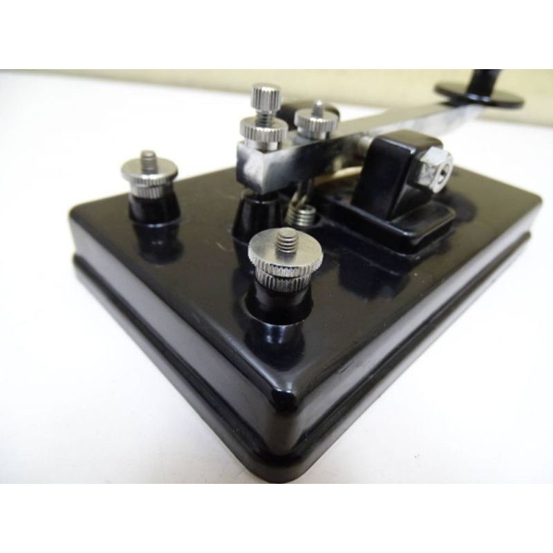 Sato key#morse code#cw key#telegraph key#Ham radio#padle key | Shopee ...