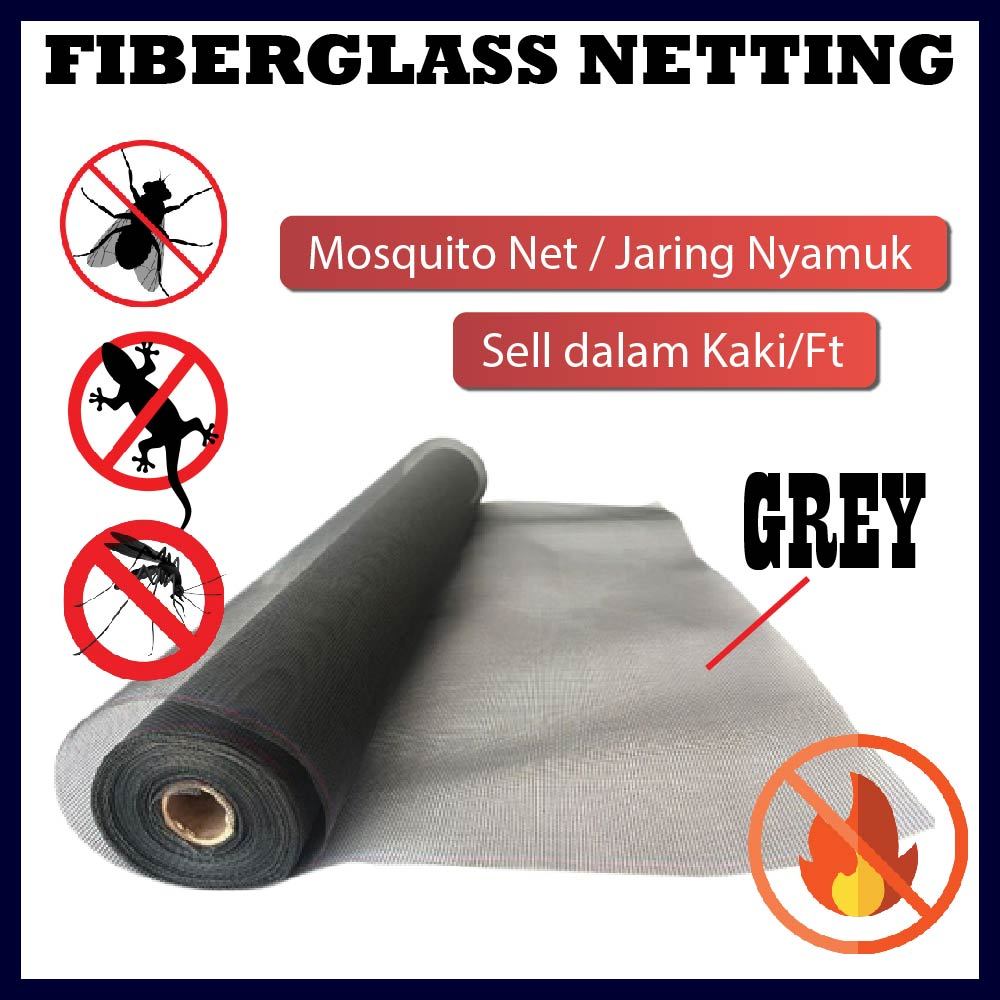 [TAHAN] SIRIM Jaring Nyamuk Fiberglass Mosquito Net / Jaring Nyamuk ...