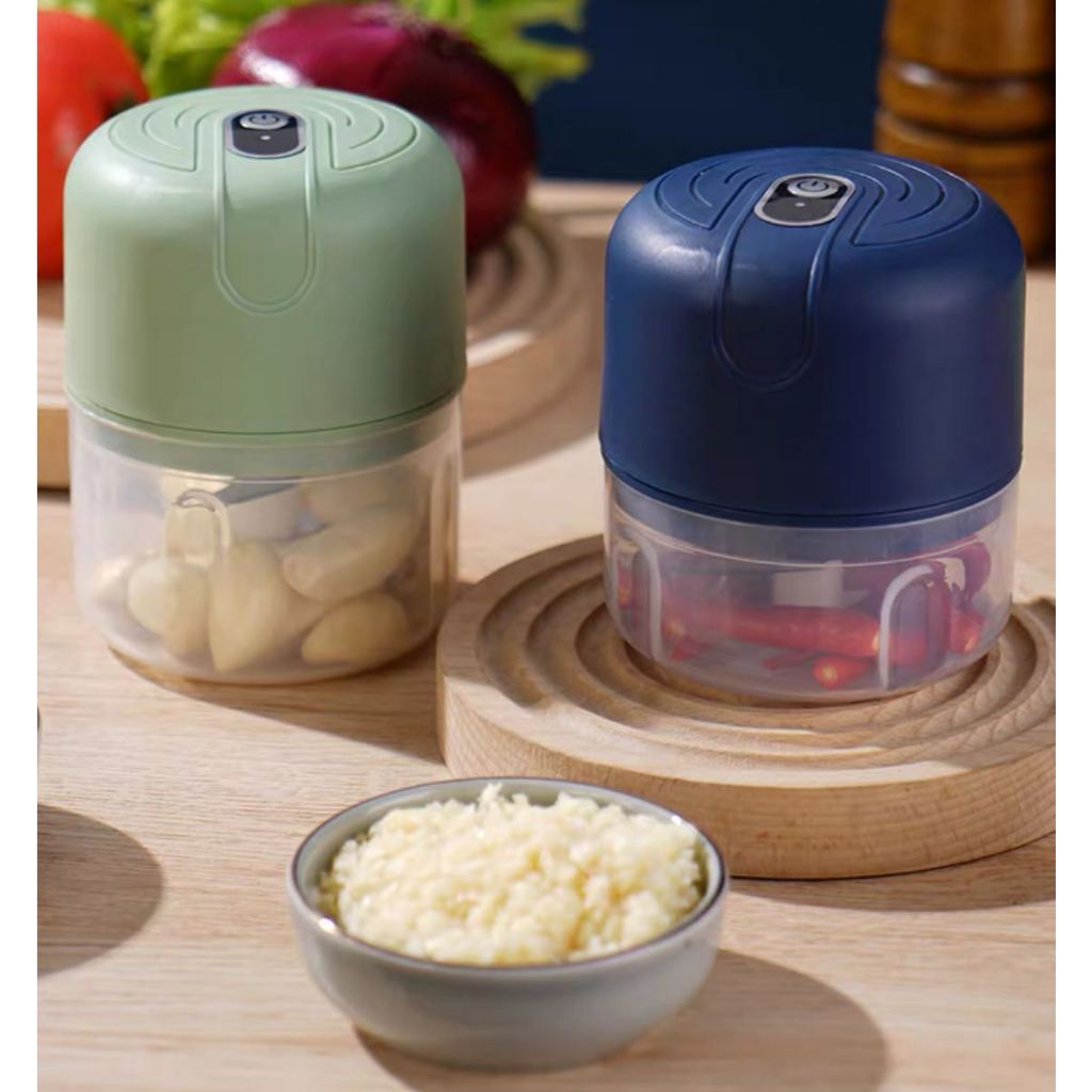 250ml MINI FOOD BLENDER Garlic Chopper Electric Food Chopper Portable ...