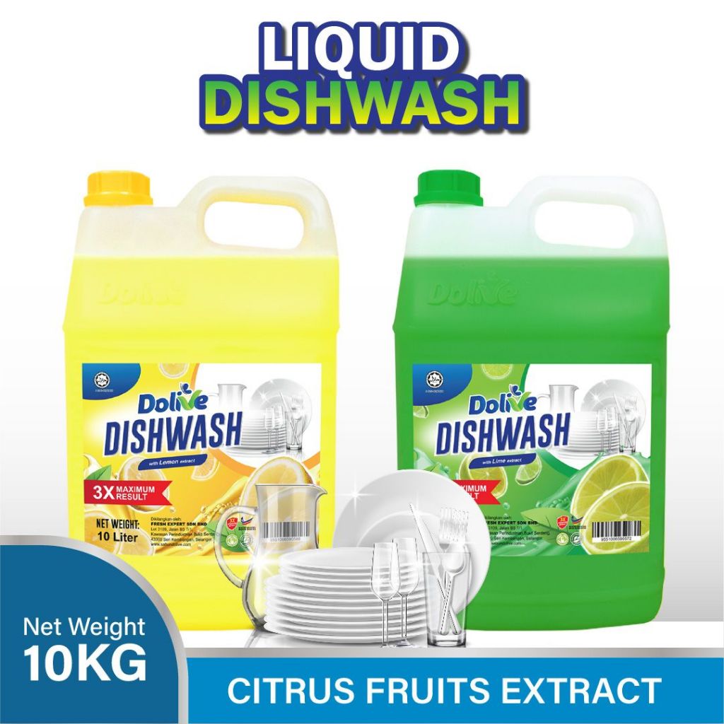 SABUN PENCUCI PINGGAN DOLIVE 10KG | Shopee Malaysia