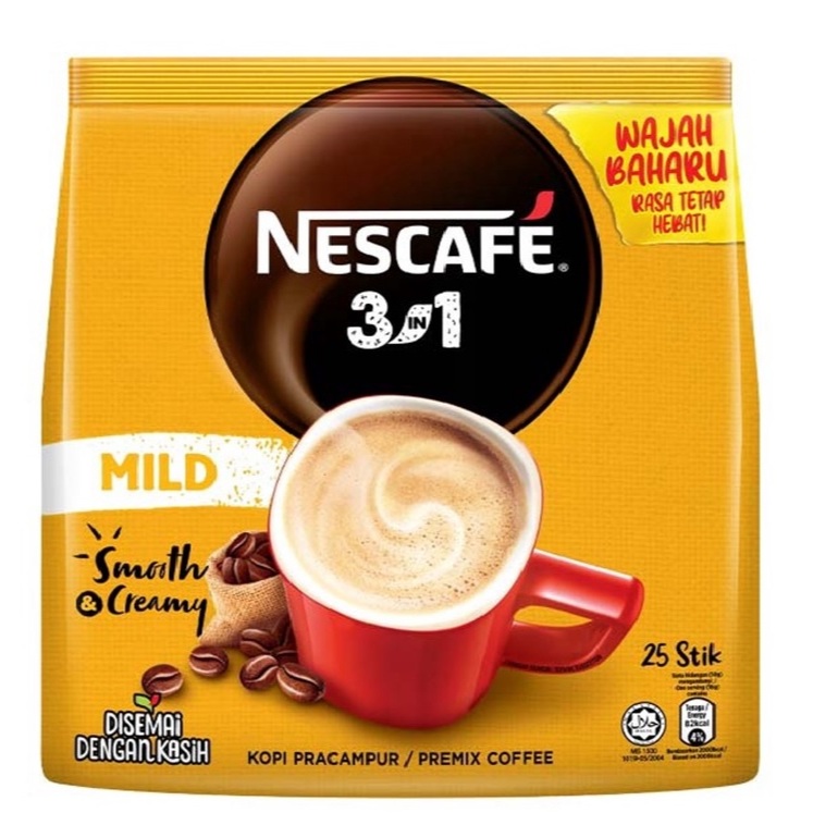 NESCAFE MILD 3in1 25 stik | Shopee Malaysia