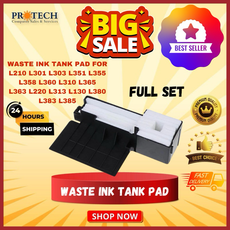 Epson Waste Ink Pad Absorber Waste ink pad L110 L120 L210 L220 L300 ...