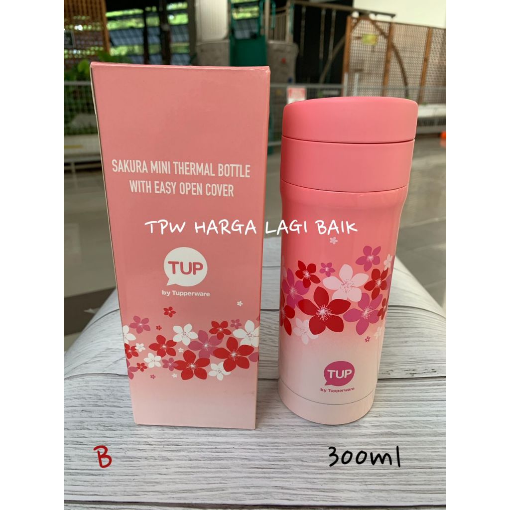 Tupperware Sakura Mini Thermal Flask 300ml, Boleh Isi Air Sejuk atau ...