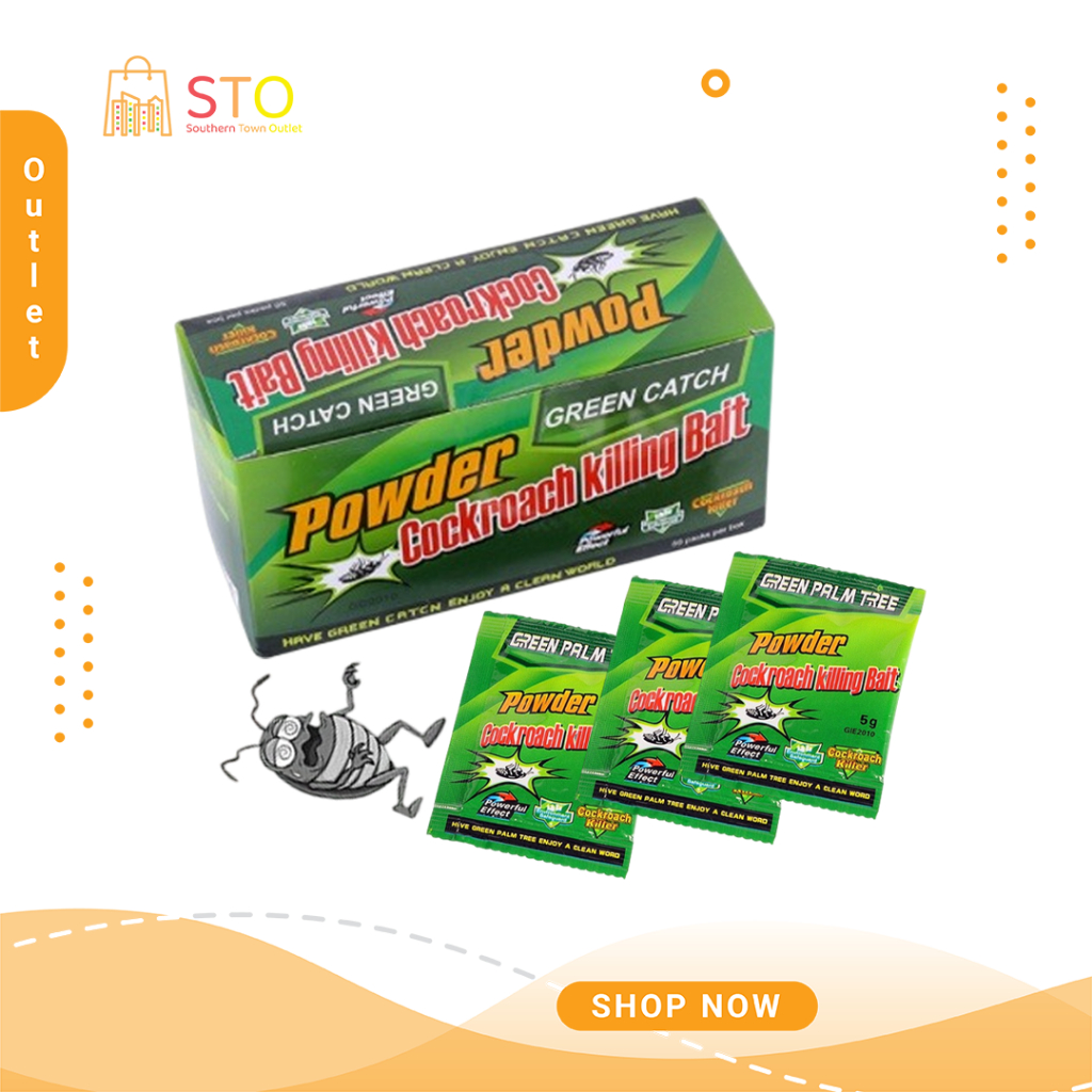 STO Household Powerful Ant And Cockroach Killing Bait Powder ...