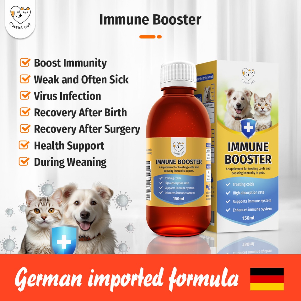 Cassiel Pet Immunol VET Liquid For Immue System Booster Antivirus ...