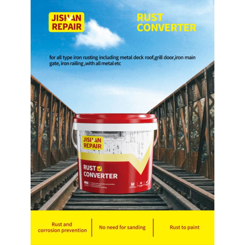 JISHAN REPAIR RUST CONVERTER 1KG ANTI RUST PAINT/CAT PENUKARAN KARAT ...