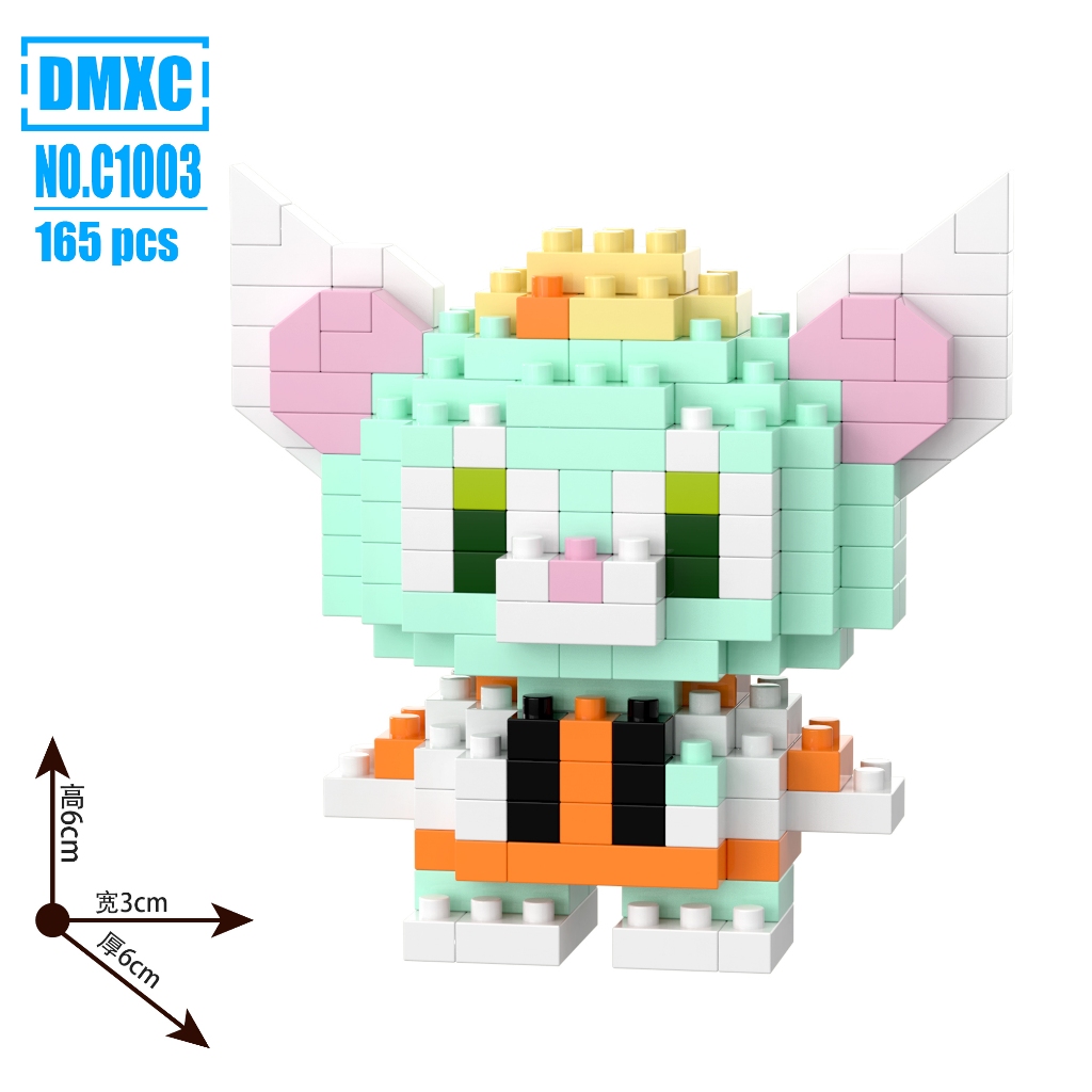 20 design cartoon brick 40 design cartoon Bricks nano Block Cute toys ...