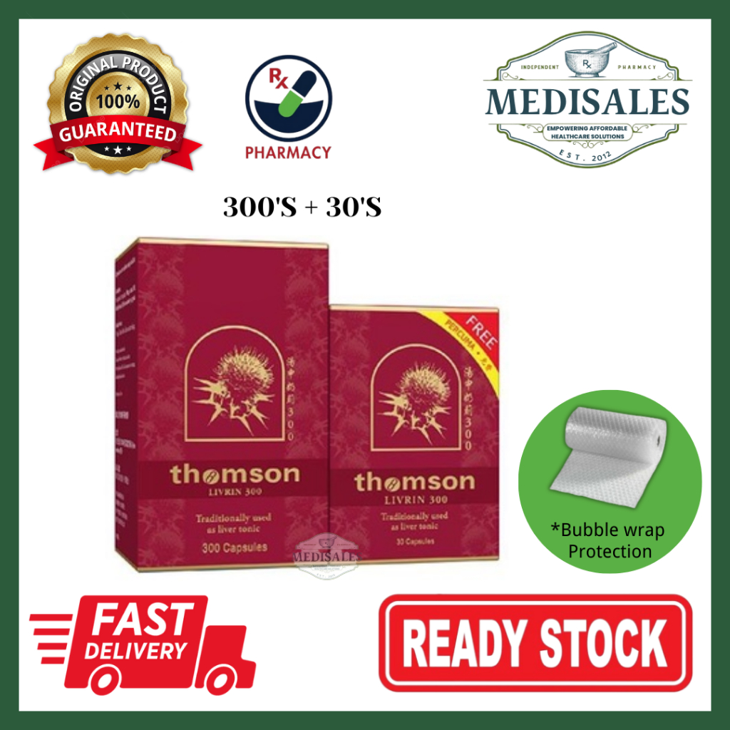 THOMSON LIVRIN 300MG (300'S + 30'S) EXP 12/2026 | Shopee Malaysia