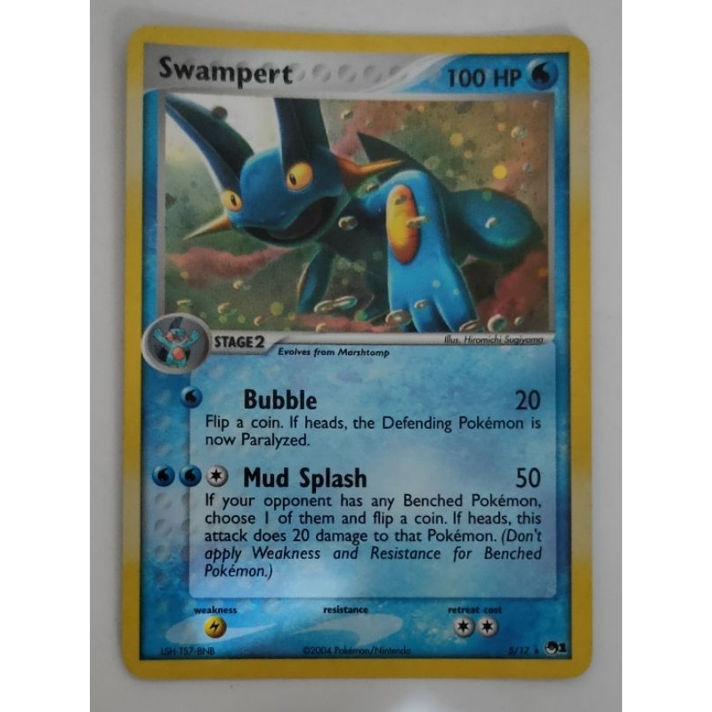 Swampert - 5/17 - Holo Rare (Pokemon POP Series 1 Promos) [moderately ...