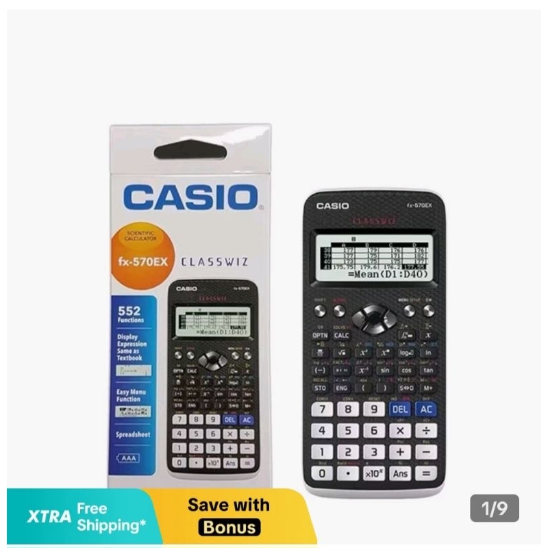 Scientific Calculator for school and office FX-570EX Stationery ...