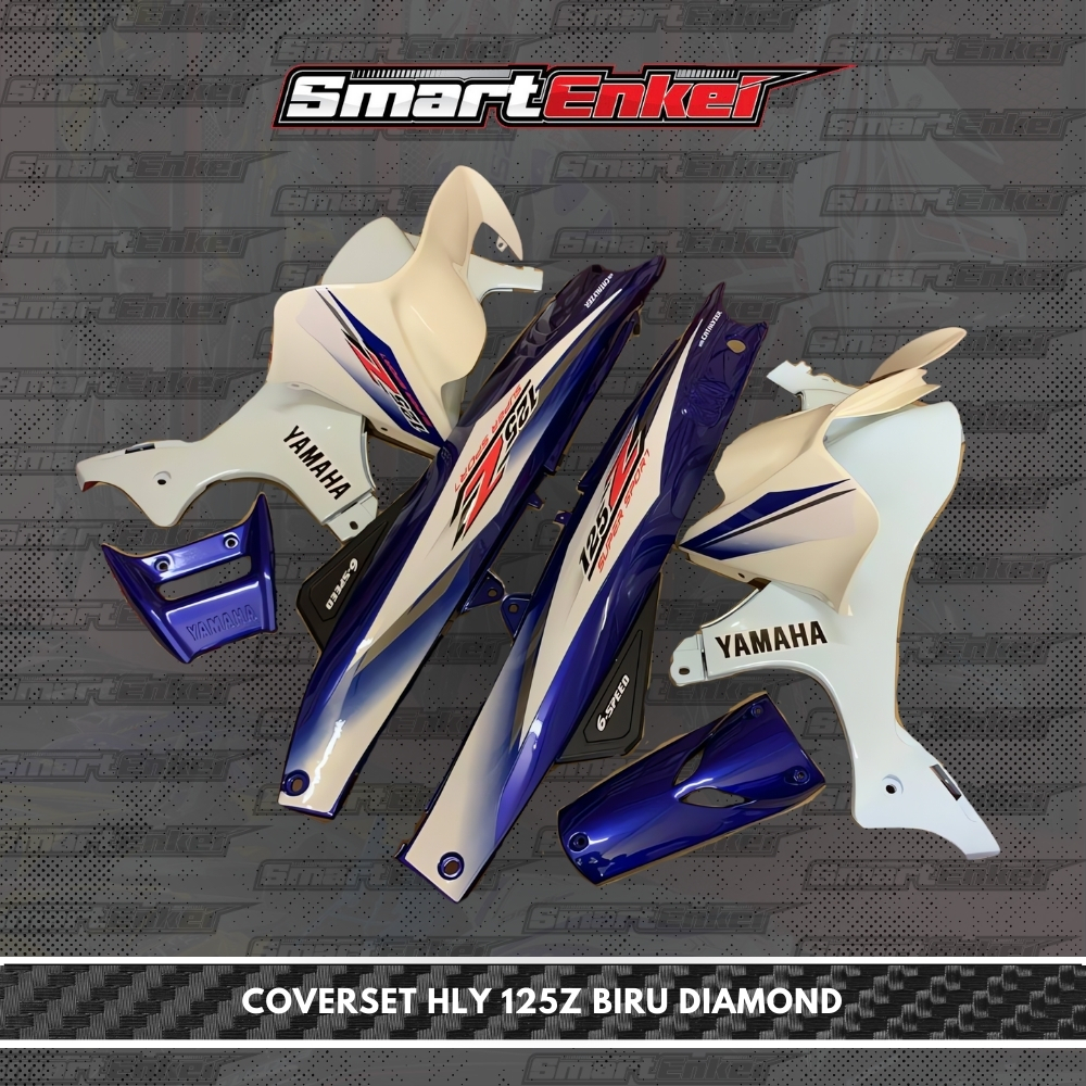 ORIGINAL HLY- Y125Z COVERSET ORIGINAL HLY BIRU DIAMOND | Shopee Malaysia