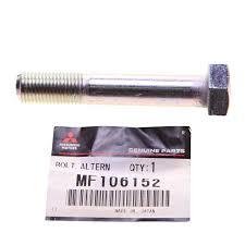 ORIGINAL MITSUBISHI MF106152 MU000567 FRONT ABSORBER BOLT & NUT SET ...