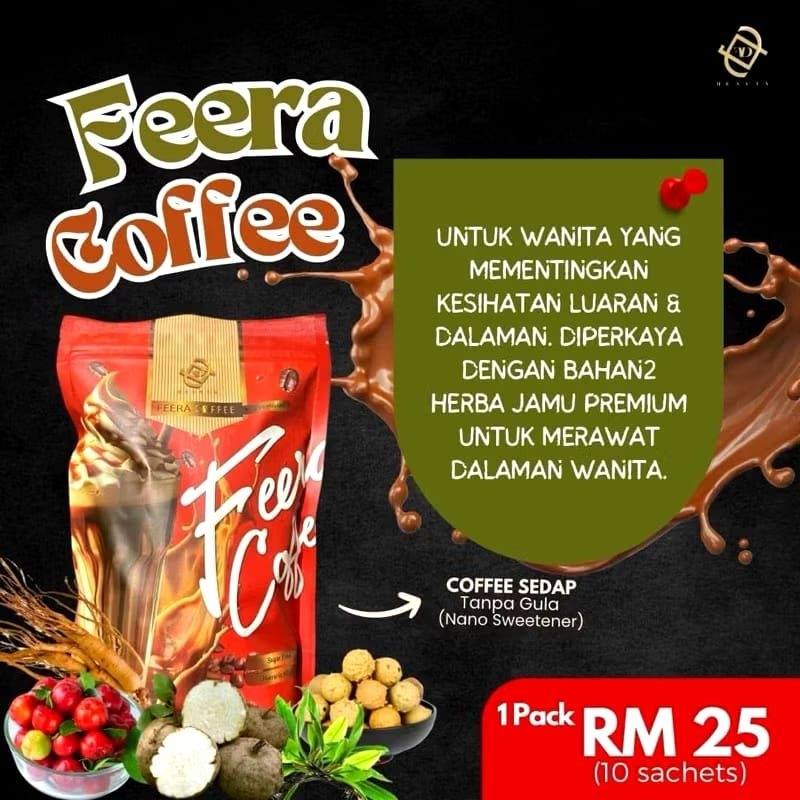 FEERA COFFEE NEW PACKAGING !! | Shopee Malaysia
