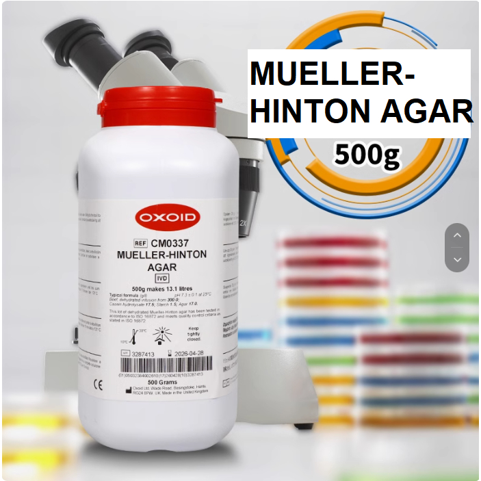 [READY STOCK] CHAT FIRST Mueller-Hinton Agar (MH Agar), (OXOID 500G ...