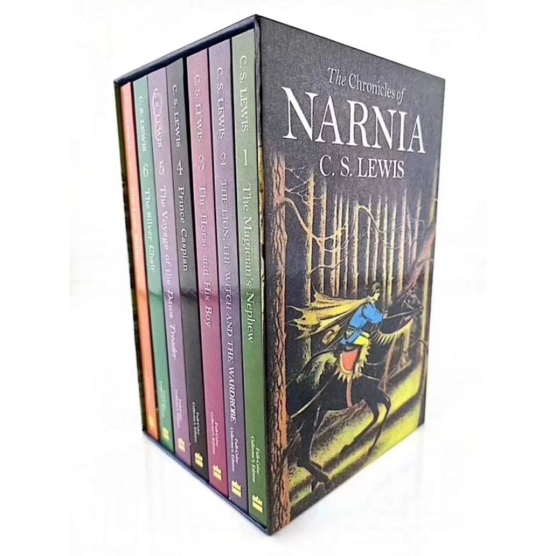 The Chronicles of Narnia 1-7 Complete Collection Box Set | Shopee Malaysia