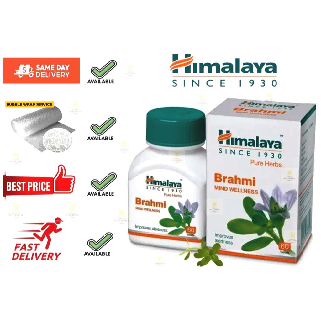 HIMALAYA Brahmi Mind Wellness 60 Tablets Capsules (Improves alertness ...