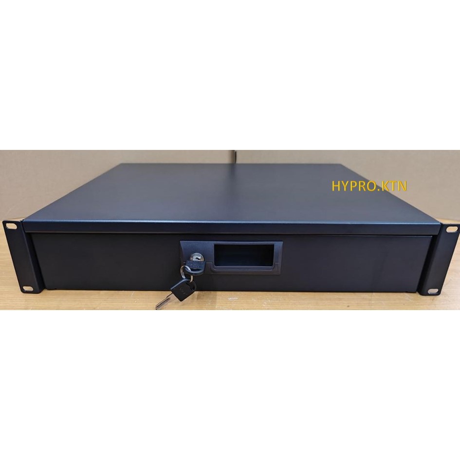 2U Server Rack Drawer 19" Case with Bracket Key Lock | Shopee Malaysia