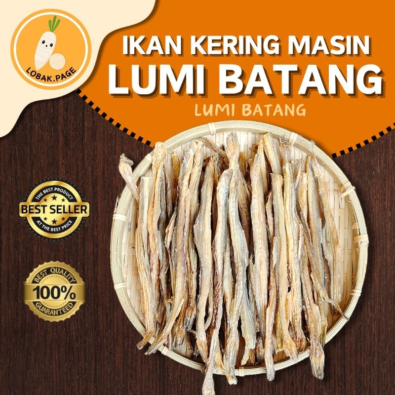 Ikan kering / ikan masin lumi batang （ 110g+- ） / ikan masin goreng ...