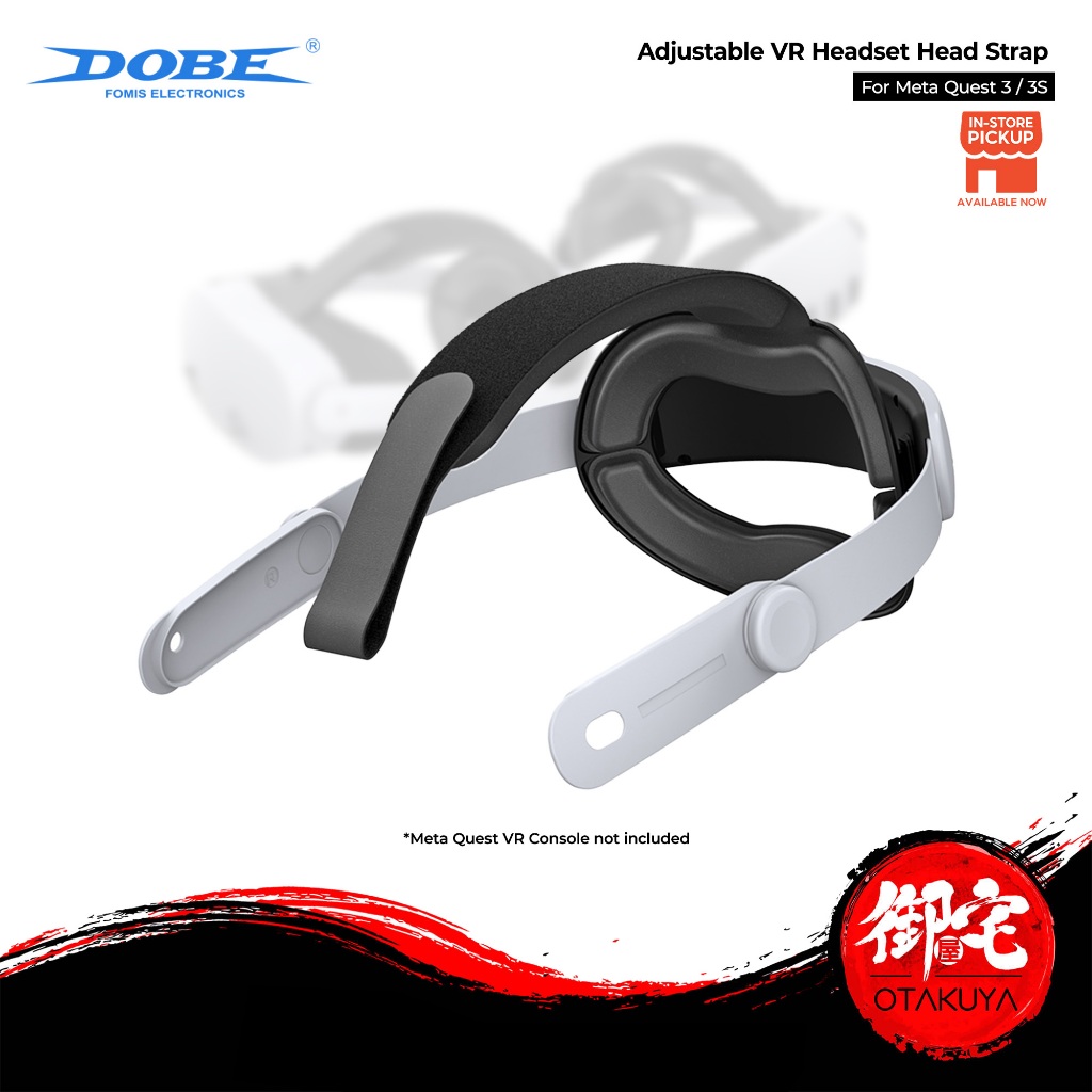 DOBE VR Accessories Adjustable Headset Strap Replacement For Meta Quest ...