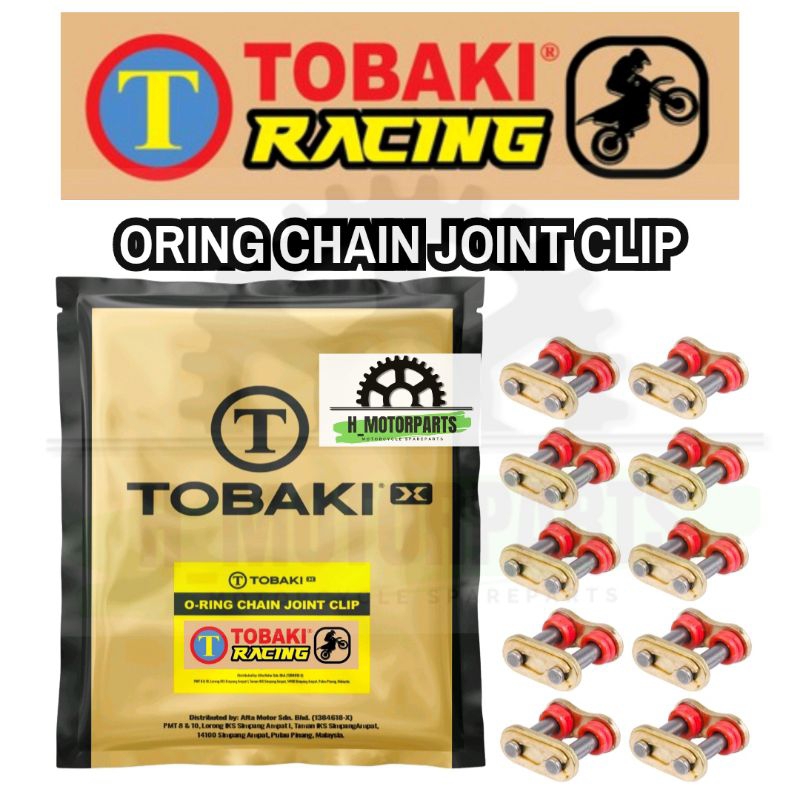 TOBAKI RACING ORING CHAIN JOINT CLIP 428 415 PIN RANTAI CLIP CHAIN ...