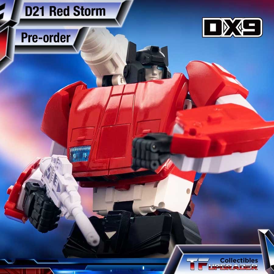 [Balance] DX9 Toys D21 Red Storm (Sideswipe) | Shopee Malaysia