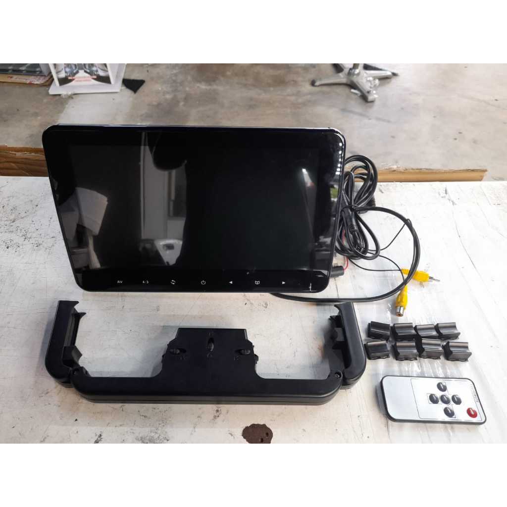 10.1" HD DIGITAL TFT SCREEN ULTRA-THIN DESIGN TOUCH BUTTON CAR HEADREST ...