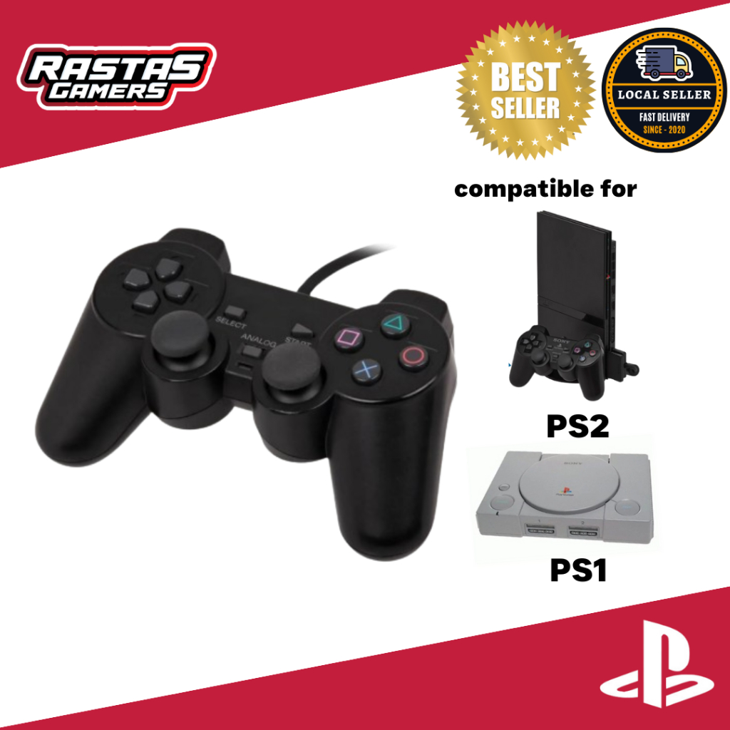 NEW PS1 PS2 Analog Controller Third Party Joystick Remote | Shopee Malaysia