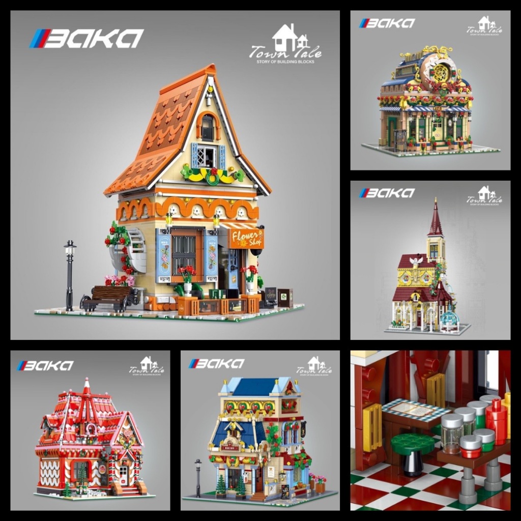 BaKa / tadahbrix 33202-30 Florist Building Block Street View 2445-3938 ...