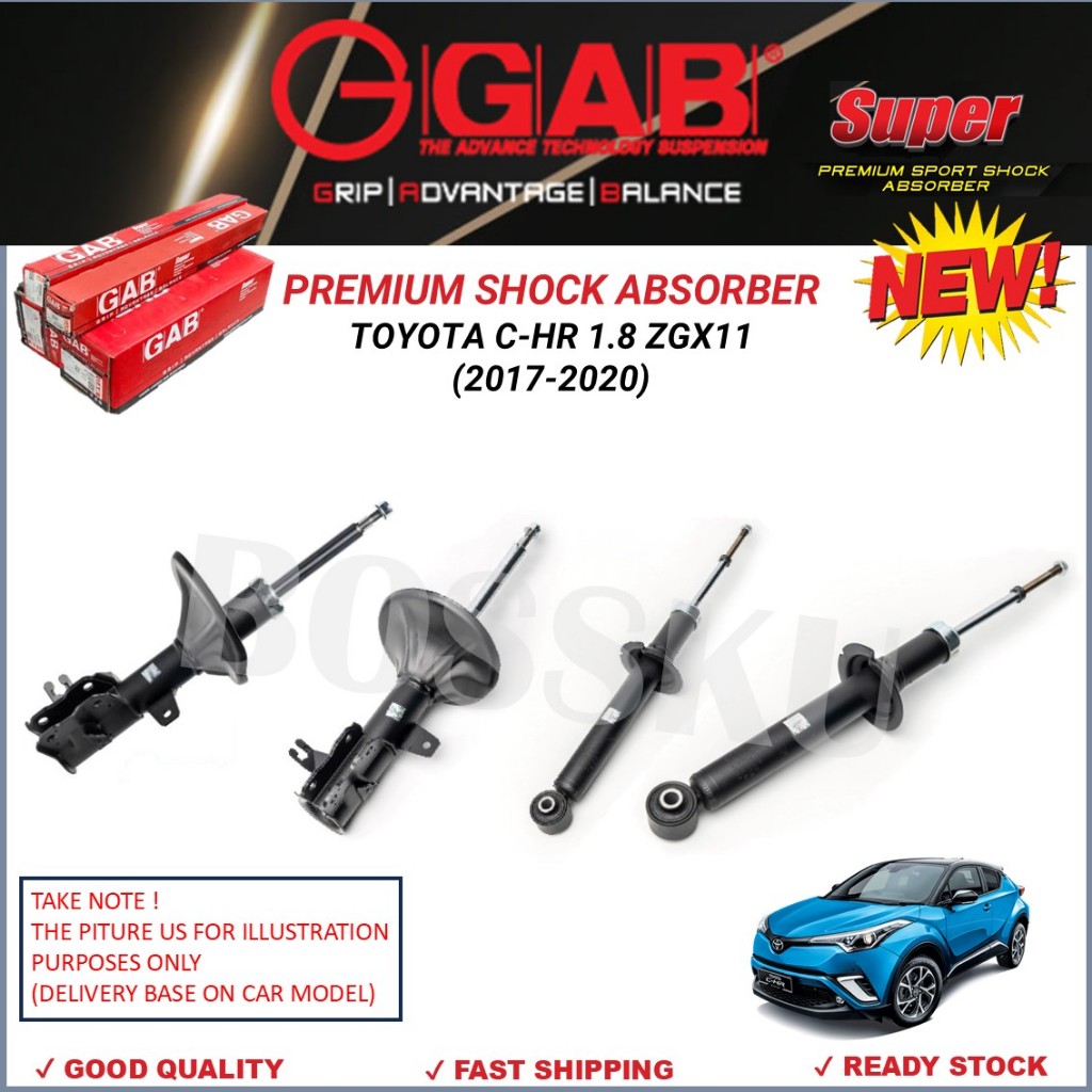 GAB SUPER REAR ABSORBER -ORIGINAL- TOYOTA C-HR CHR 1.8 ZGX11 (2017-2020 ...