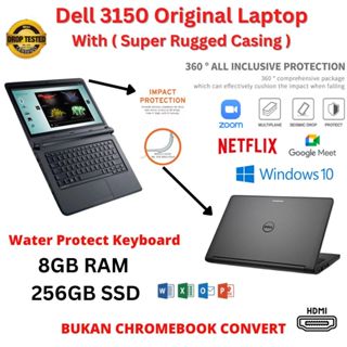 Dell Latitude 3150 Window 10 Original Laptop 8GB Ram 256GB SSD HDMI ...
