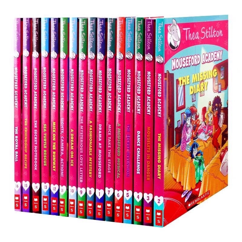 Thea Stilton MouseFord Academy 16 books set | Shopee Malaysia