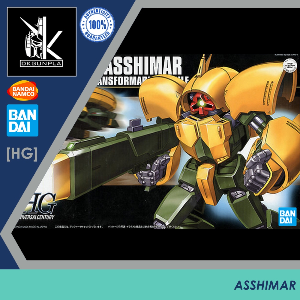 [HG] NRX-044 Asshimar EFSF Prototype Transformable MS | Shopee Malaysia