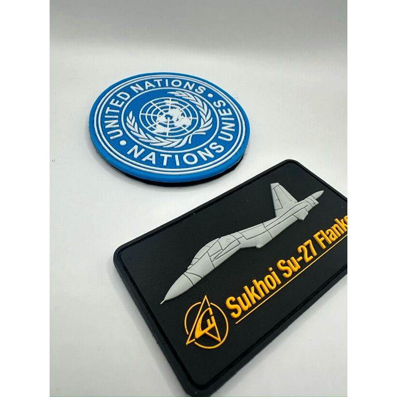 Patches Velcro Rubber Sukhoi UN | Patches Velcro Getah SUKHOI UNIFIL ...