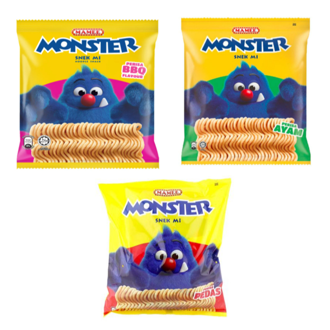 Mamee Monster Snack Fun Pack 25gx8's [Jajan] | Shopee Malaysia