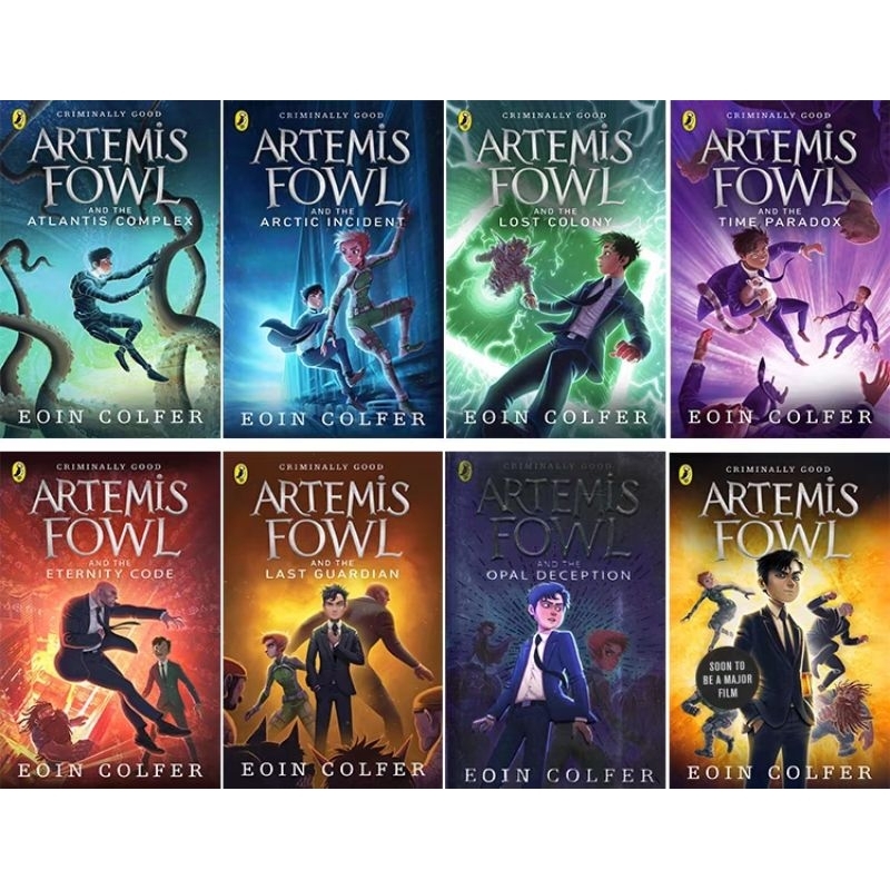 Artemis Fowl by Eoin Colfer 8-book Set with free audio | Shopee Malaysia