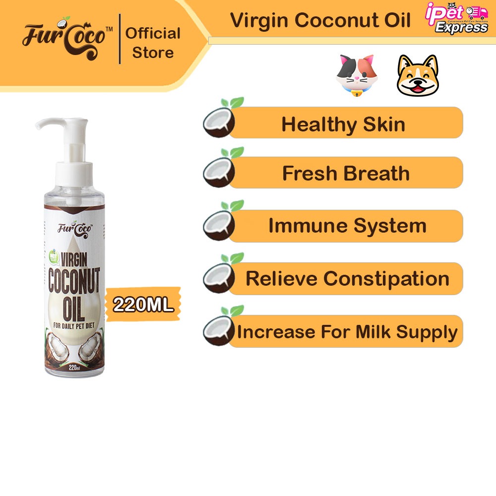 Furcoco Virgin Coconut Oil 100% Natural 220ml - 385ml | Shopee Malaysia