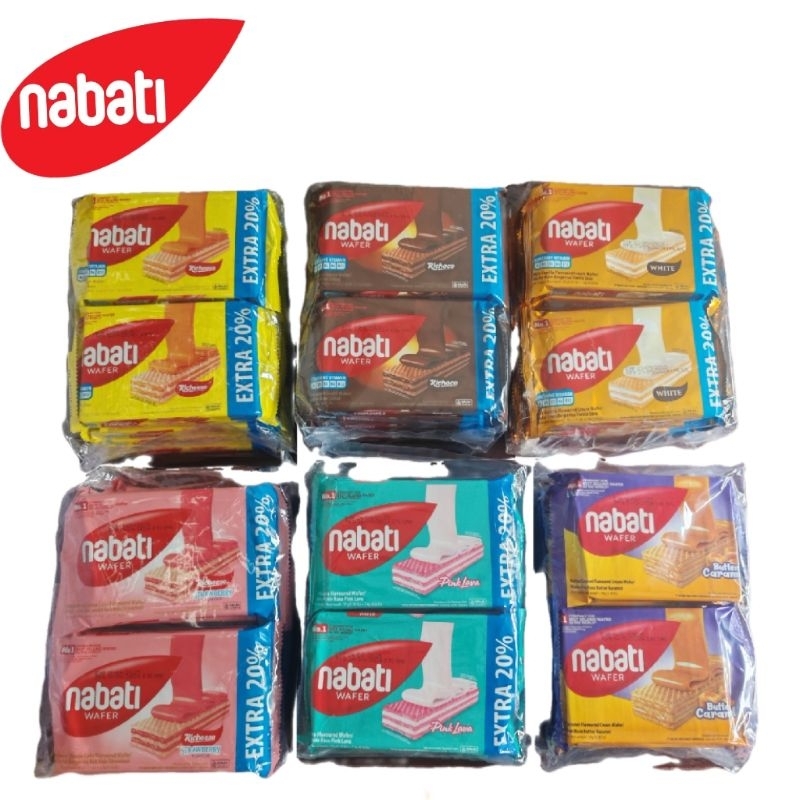 [TKM] Nabati Cream Wafer ( 10 Pcs x 37g ) Extra 20% | Shopee Malaysia