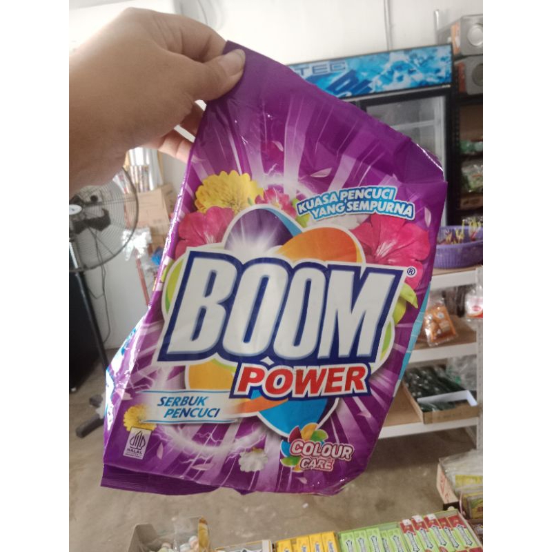 powder detergent Boom 750gram purple | Shopee Malaysia