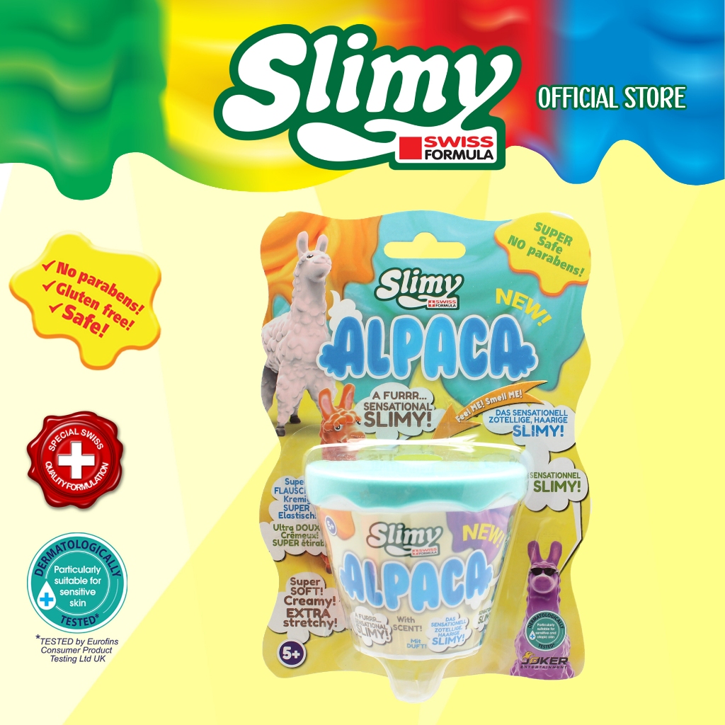 Slimy Super Fluffy Alpaca Slime Assortment Pack - Assorted Color Design ...