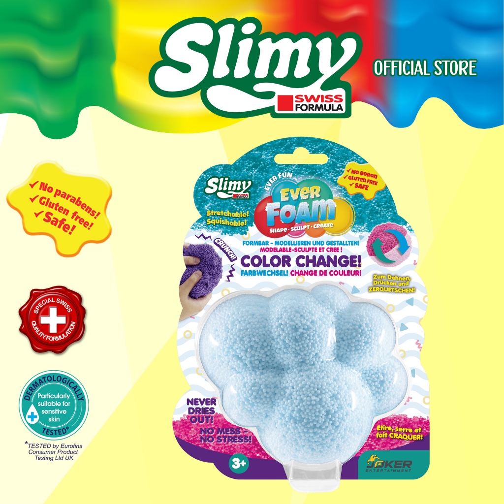 Slimy Ever Foam In The Cloud Colour Changing Slime - Assorted Color ...
